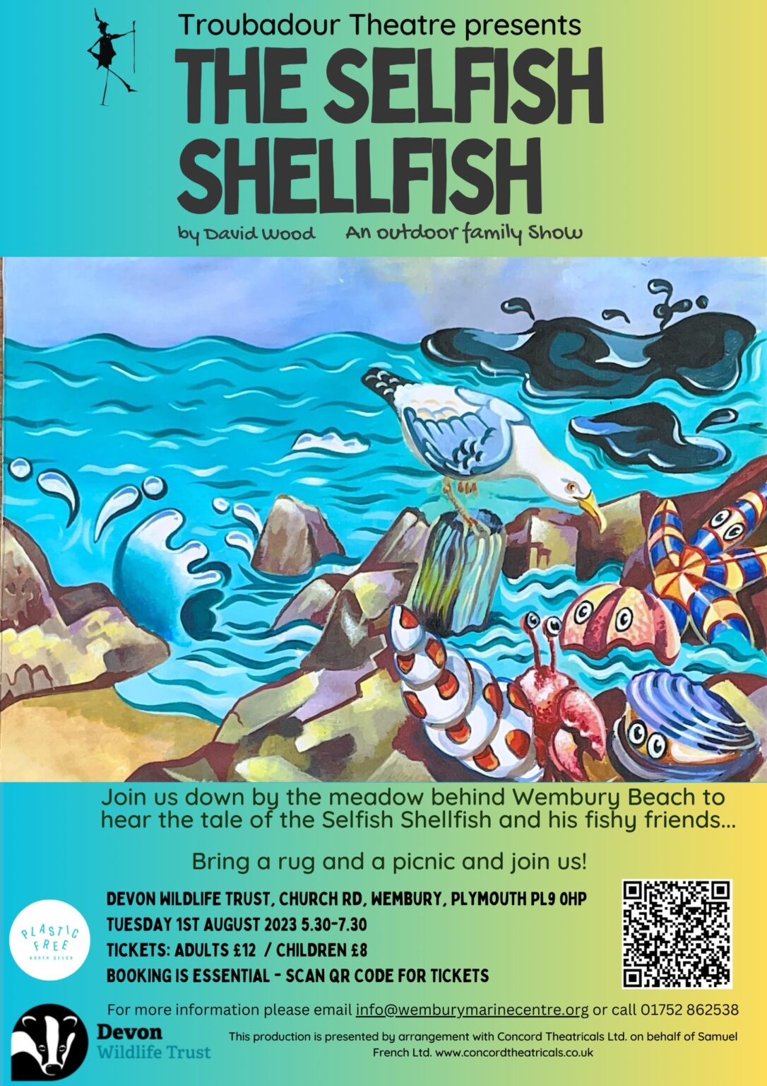 The Selfish Shellfish (an evening production) - Plymouth Sound National ...