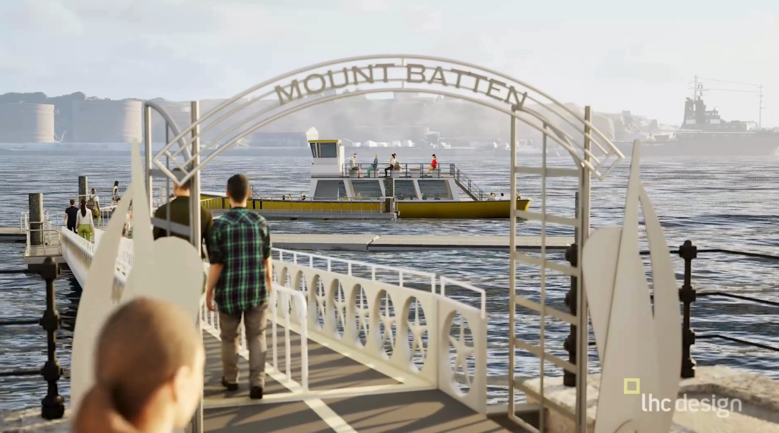UPDATE: Delays expected for Mount Batten Temporary Pontoon due to ...